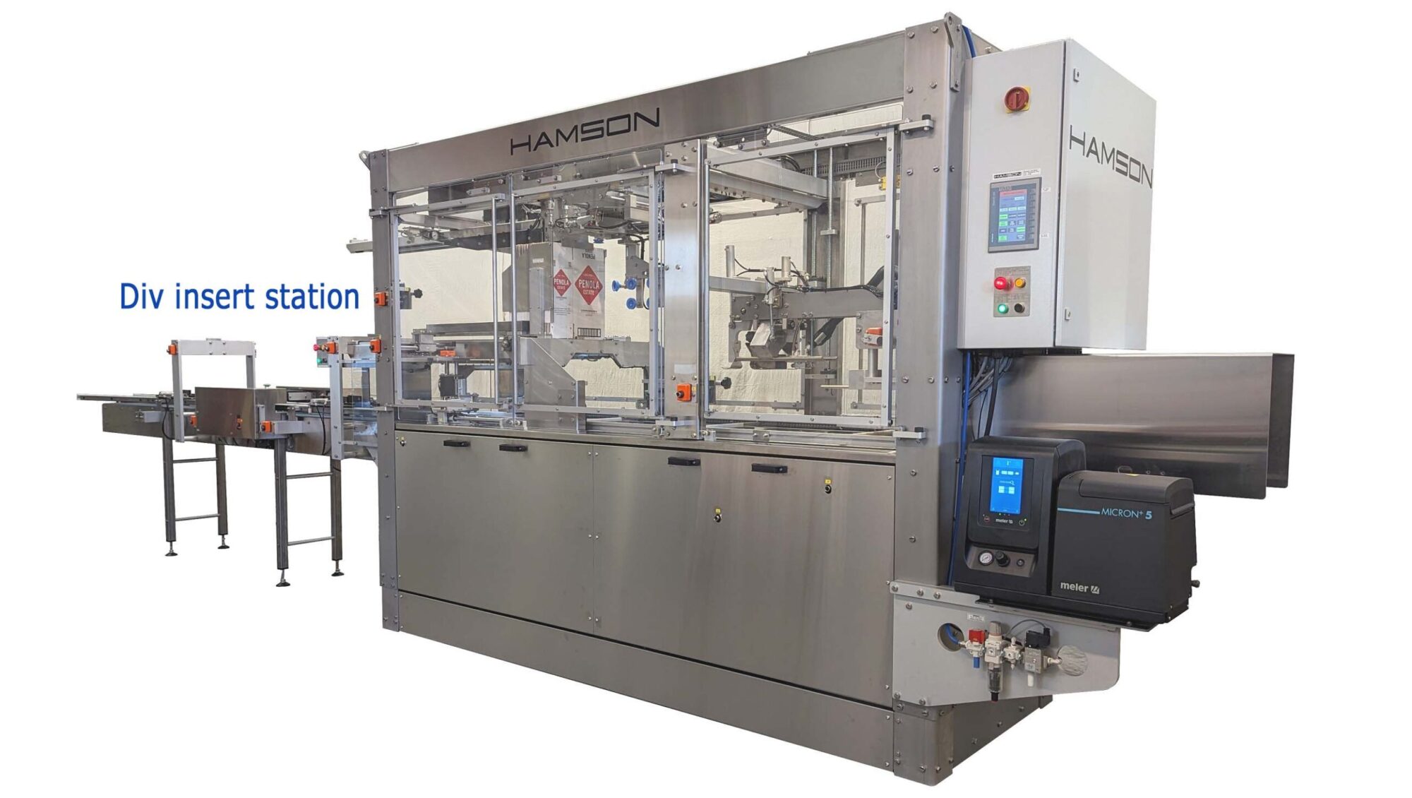 Packer cropped with div insert station text - Hamson Machinery Ltd